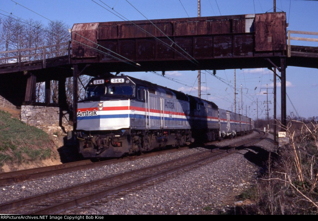 Amtrak 344 west